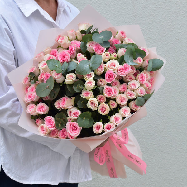 Pink Spray Roses | Little Princess | Flower Station