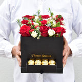 Premium Flower Box Collection | Send Rose Box in Dubai | Flower Station