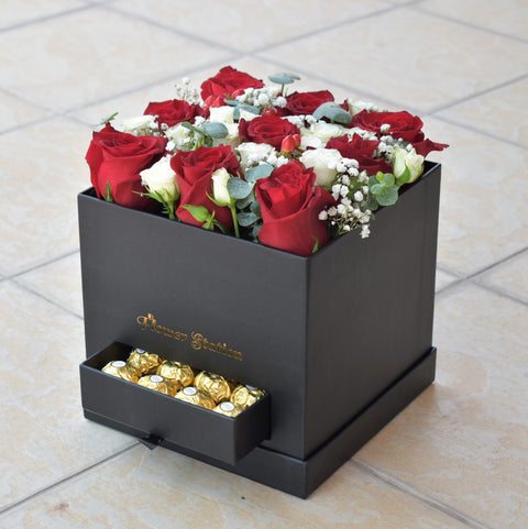 Order Flower Box | Rose Box Delivery Dubai | Flower Station